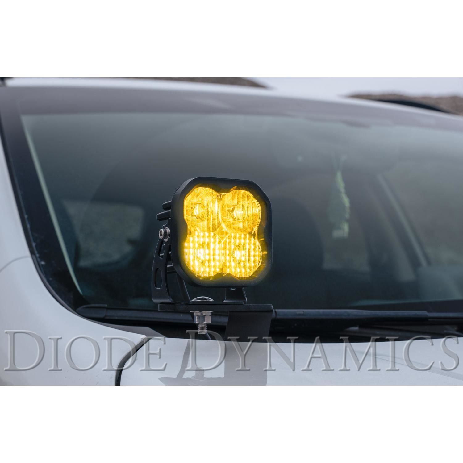 Diode Dynamics SS3 SAE Yellow Pro LED Light Pod