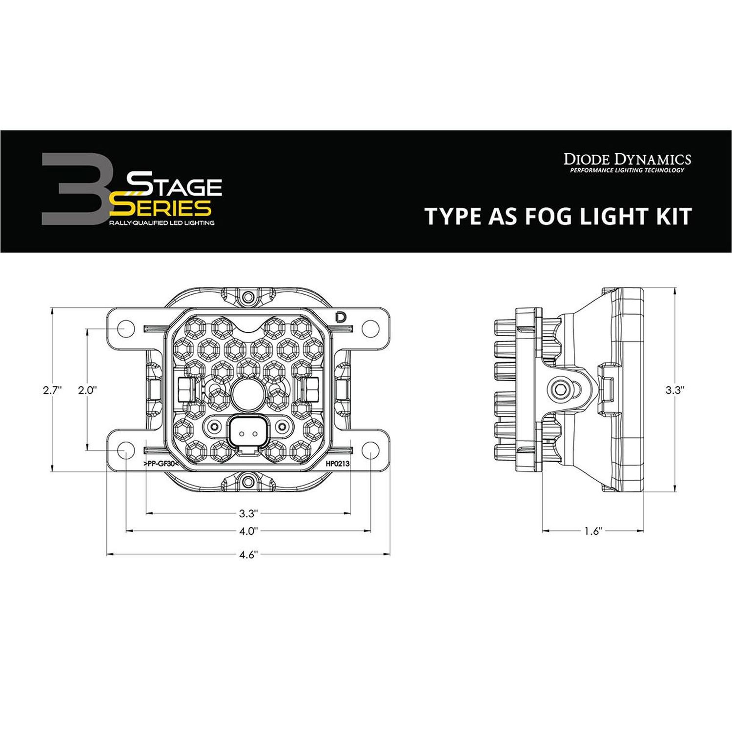 Diode Dynamics Fog Light Kit DD6994