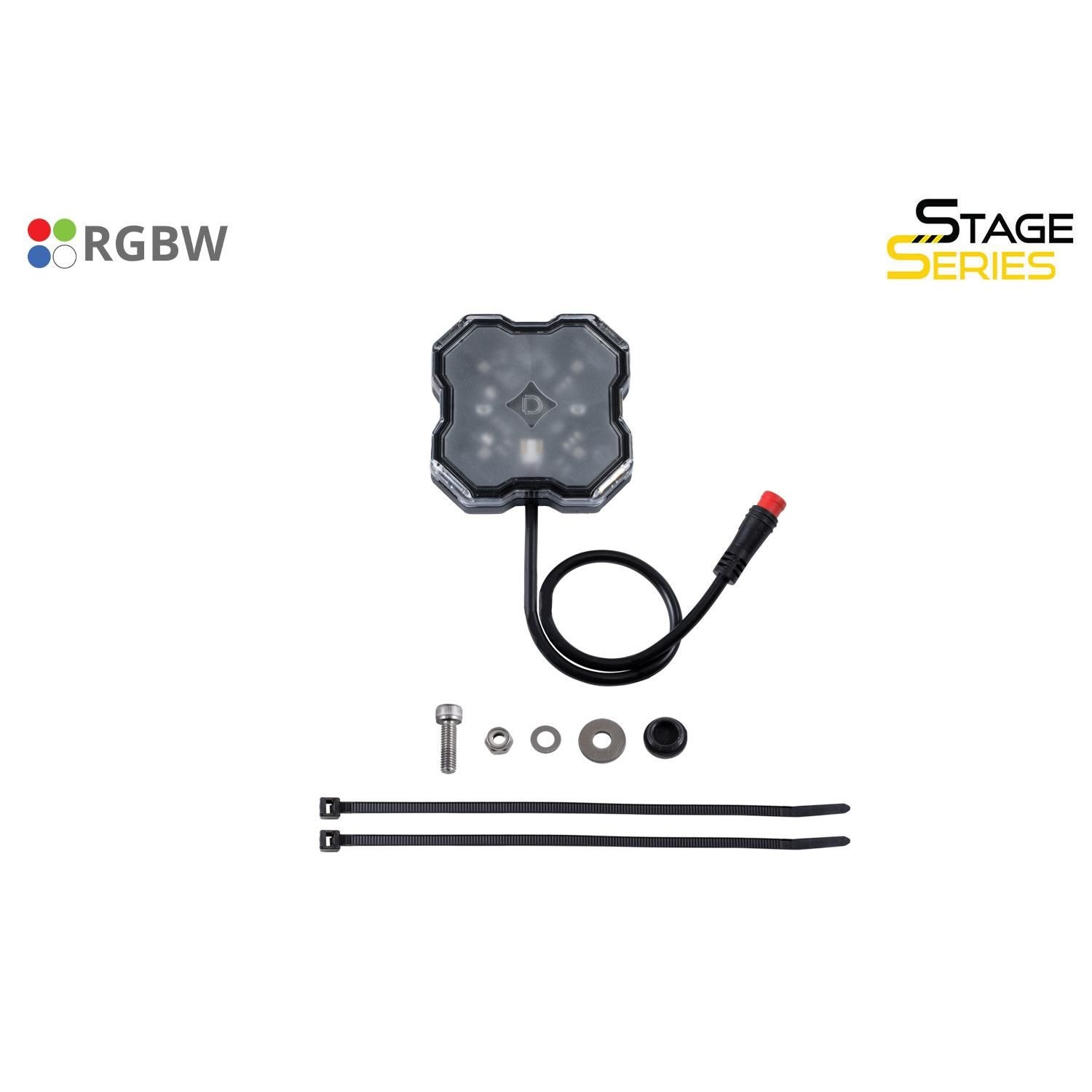 Diode Dynamics High-Power RGBW LED Function Center-Mount Installation