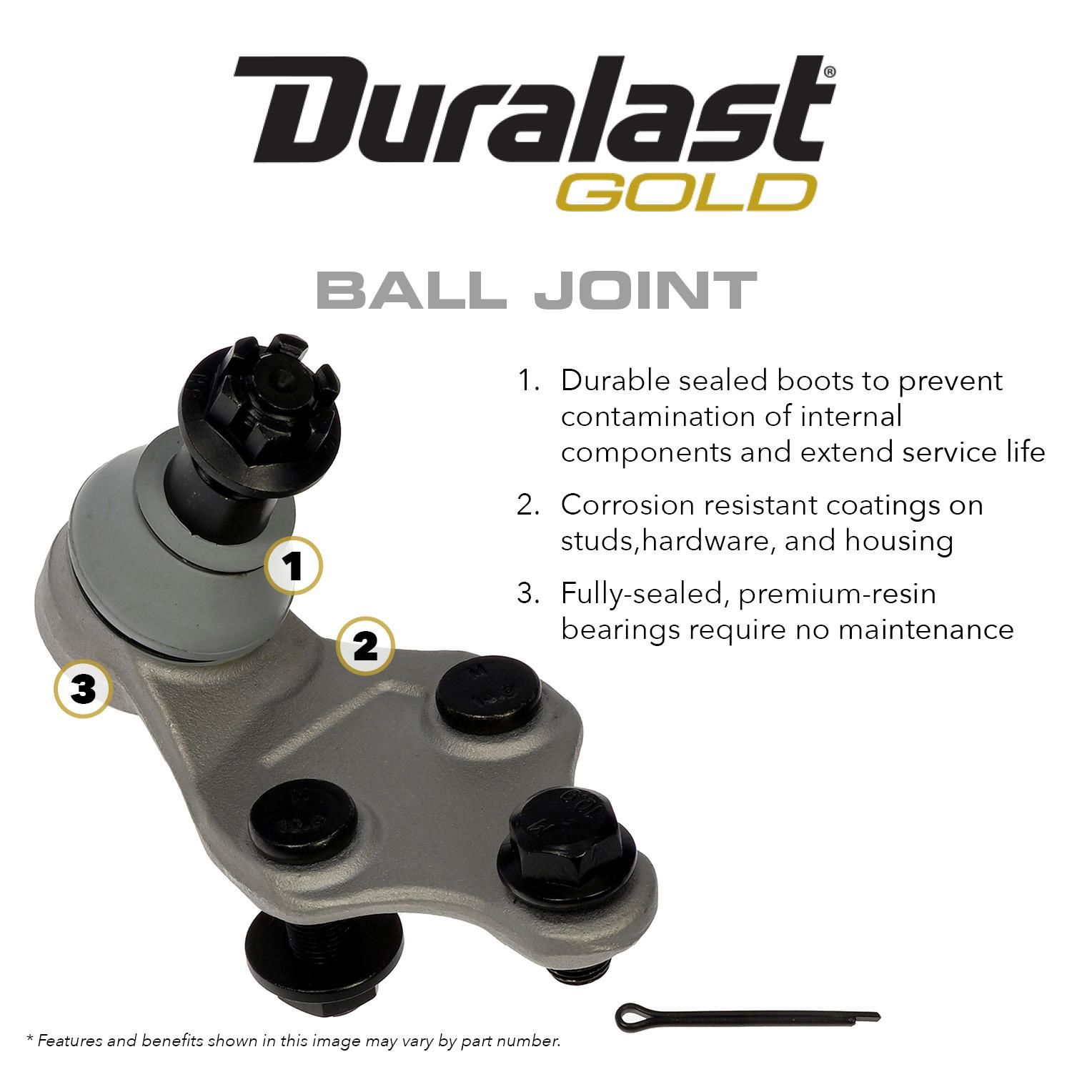 Duralast Gold Ball Joint GFA500044LF