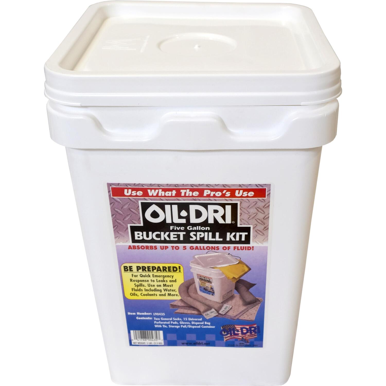 Oil-Dri Universal Bucket Spill Kit