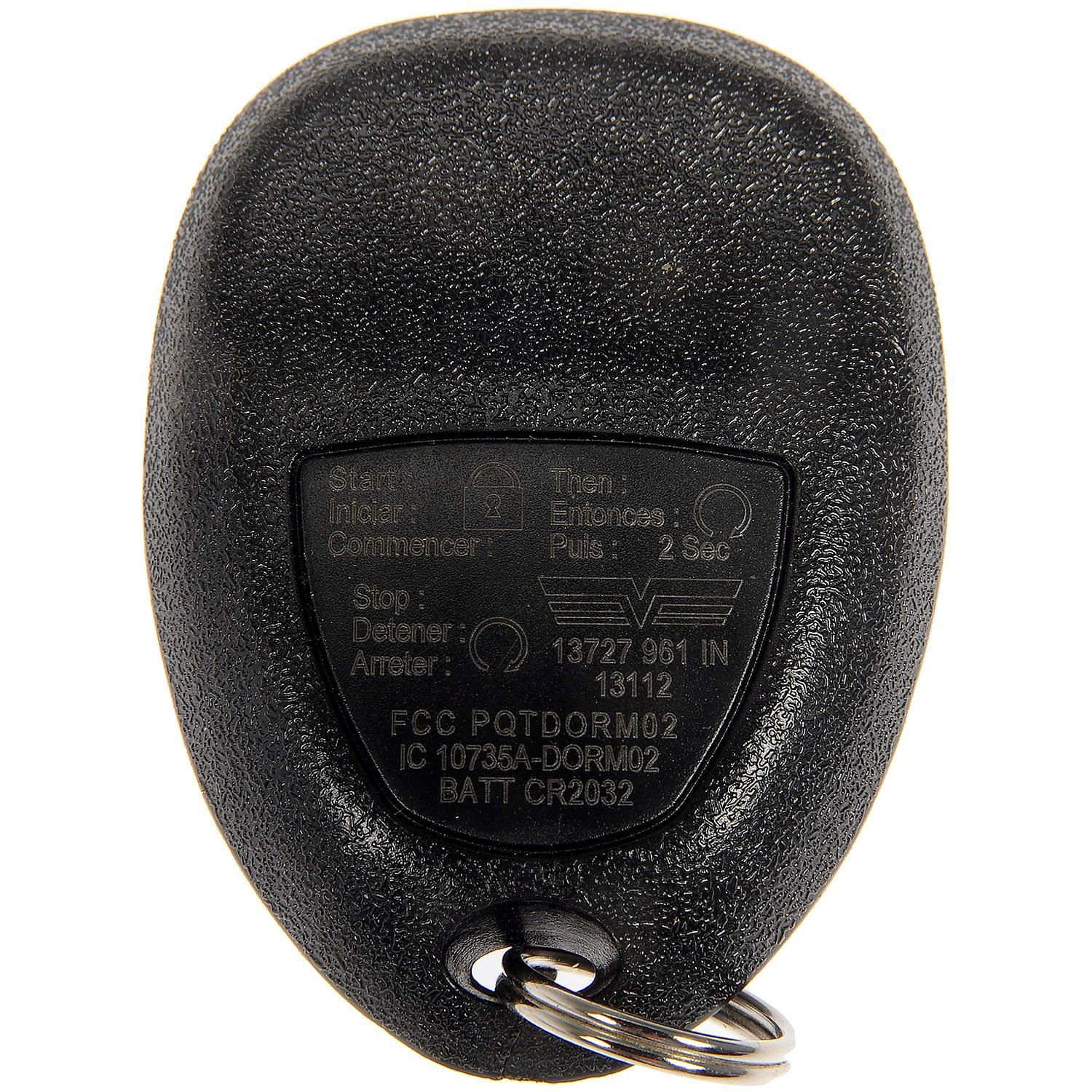 Dorman Keyless Entry Transmitter 13727