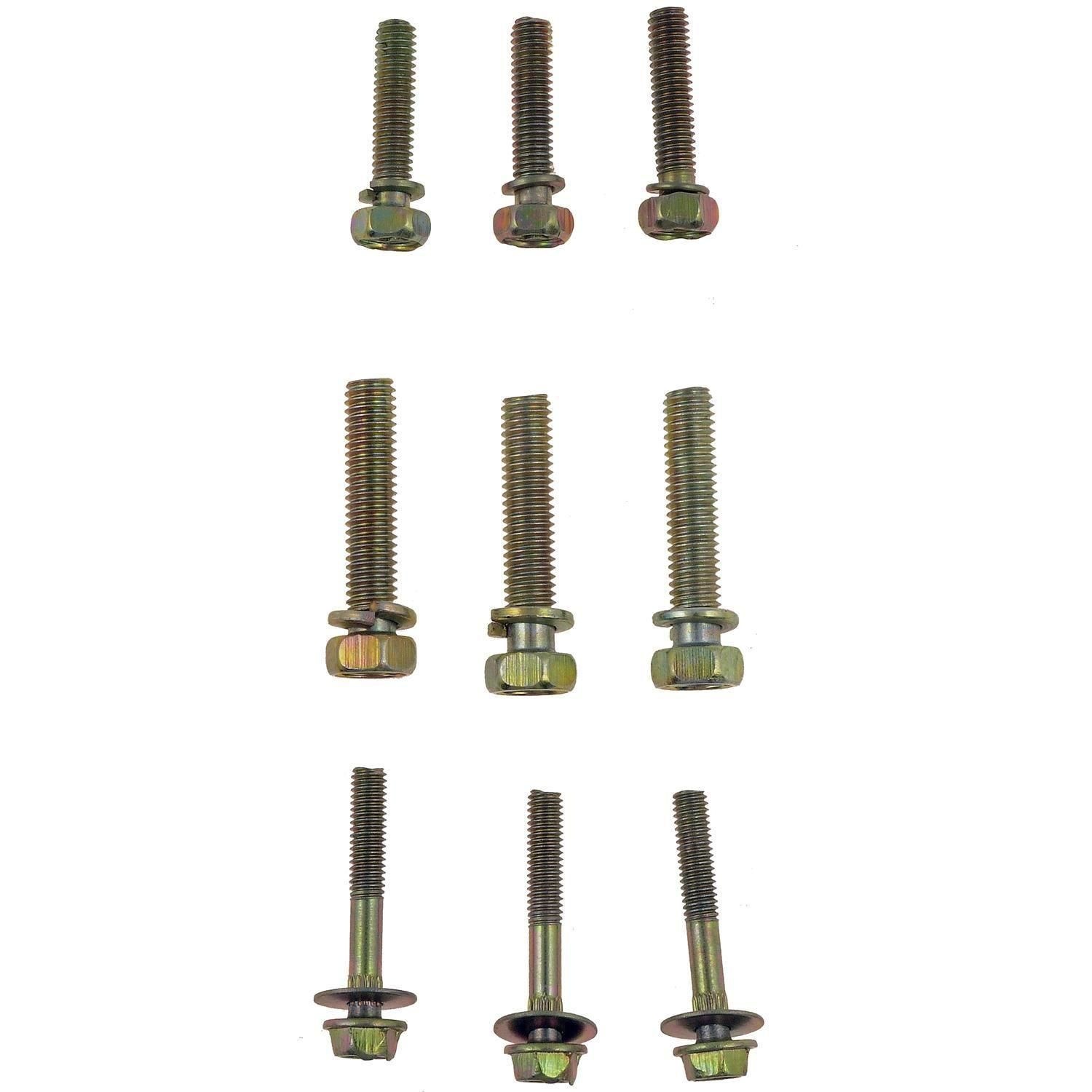 Dorman M5-0.8 M4-0.7 and M3.5-0.6 Distributor Cap Screw Assortment 9 Piece