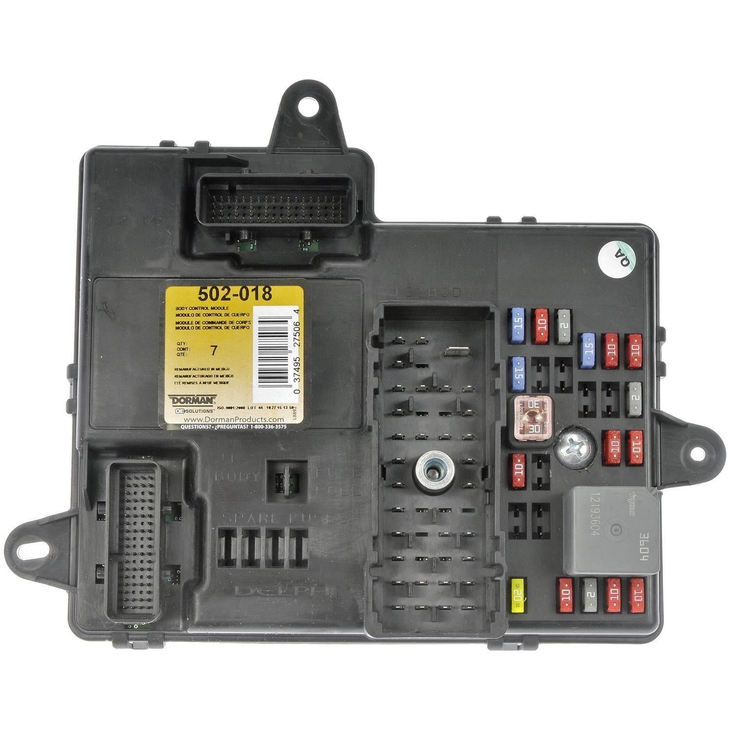 Dorman Body Control Computer 502-018