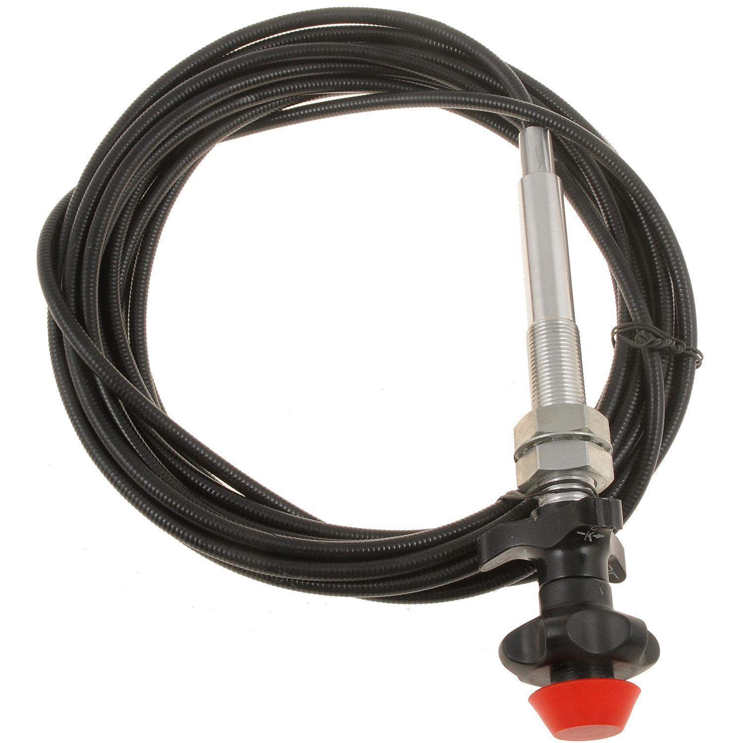 Dorman - HELP 25ft Control Cables with Black 2in Knob