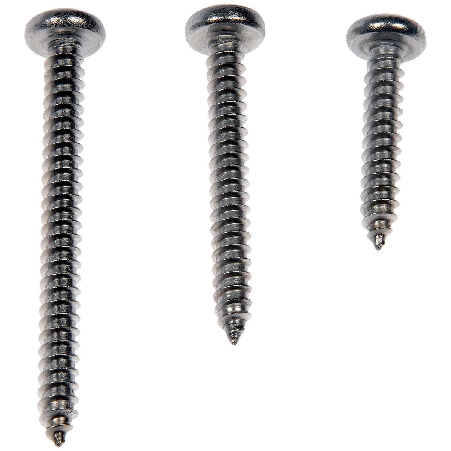 Dorman No.10 x 1in, 1-1/2in, 2in Self-Tapping Screw
