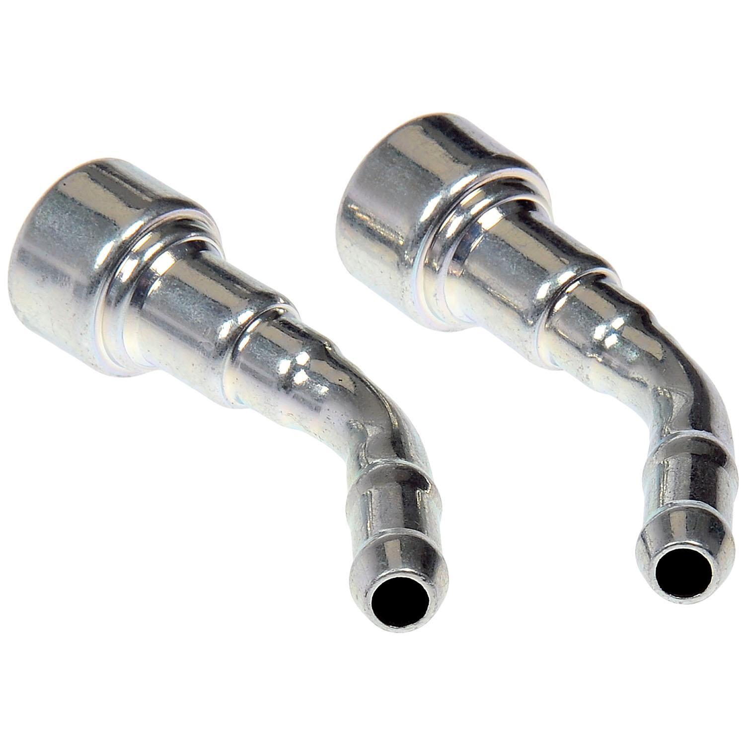 Dorman - OE Solutions 8mm Fuel Line Connector, Elbow 45 to 8 mm Barbed