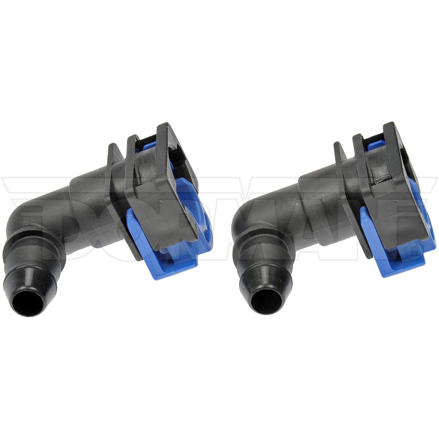 Dorman - OE Solutions 12mm Fuel Line Connector, Elbow 90 to 12mm Barbed