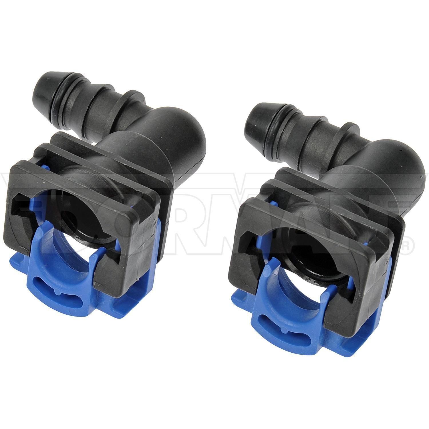 Dorman - OE Solutions 12mm Fuel Line Connector, Elbow 90 to 12mm Barbed