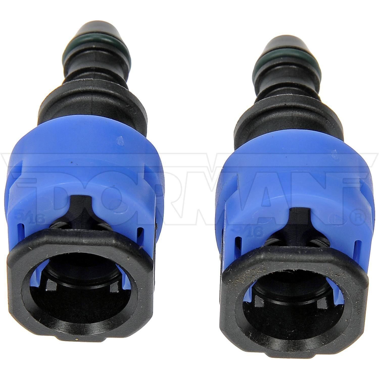 Dorman - OE Solutions 5/16in Fuel Line Connector, Straight to 5/16in Barbed
