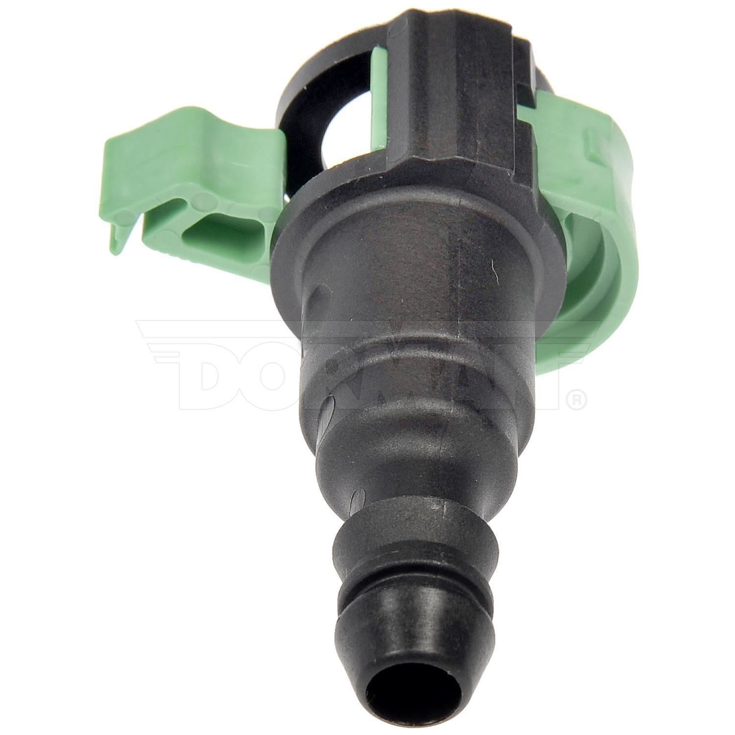 Dorman - OE Solutions 3/8in Fuel Line Connector, Straight to 3/8in Barbed