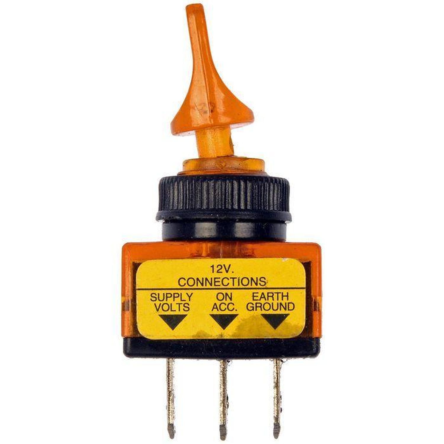 Dorman 20 Amps Amber Duck Bill Toggle Switch