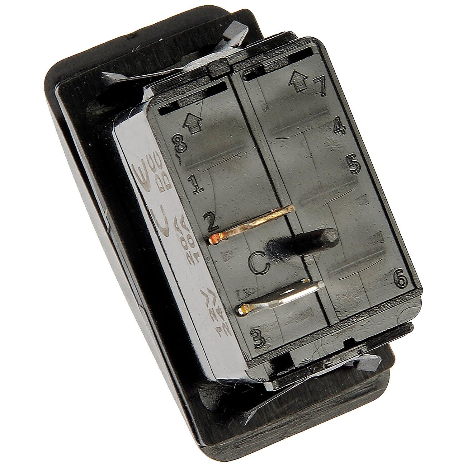 Dorman - Conduct-Tite Black Weatherproof Rocker Switch On-Off