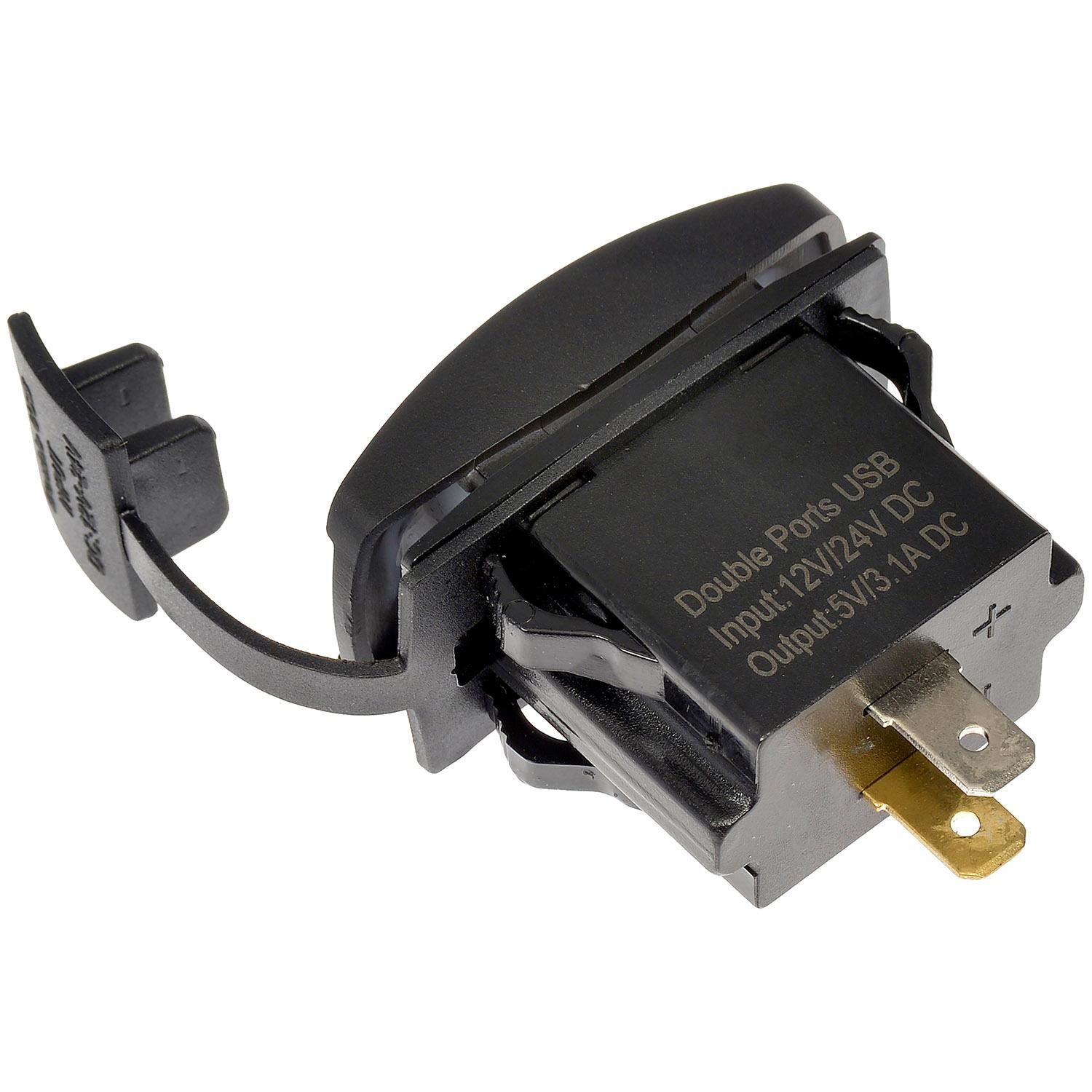 Dorman - Conduct-Tite Conduct-Tite Weatherproof USB Rocker Switch