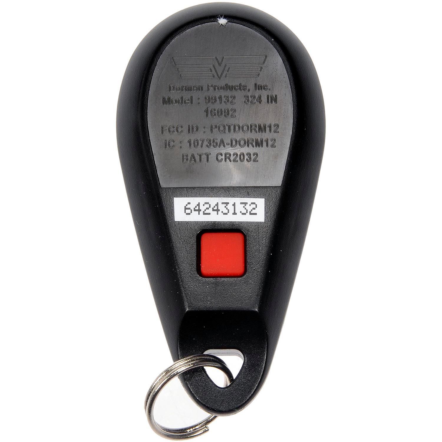 Dorman Keyless Entry Transmitter 99132