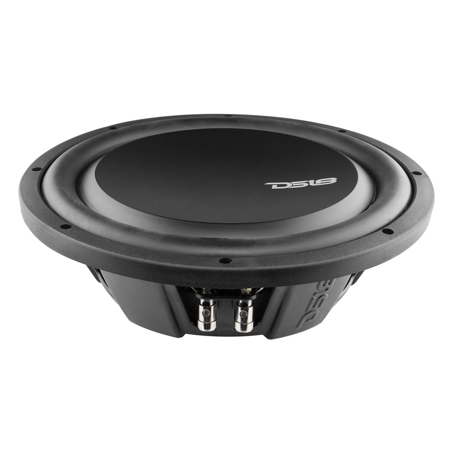 DS18 600 Watts RMS DVC 4 Ohm PS Shallow-Mount Water Resistant 12in Subwoofer