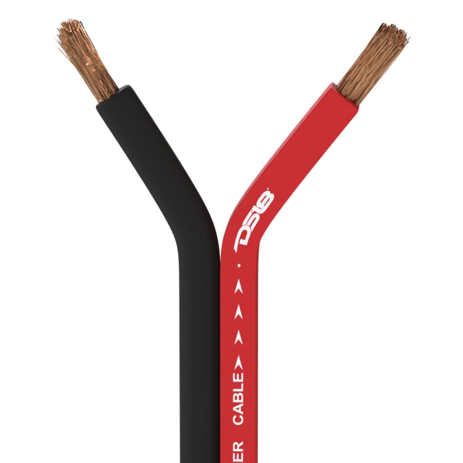 DS18 16GA Red and Black 100ft Ultra Flex Speaker Wire
