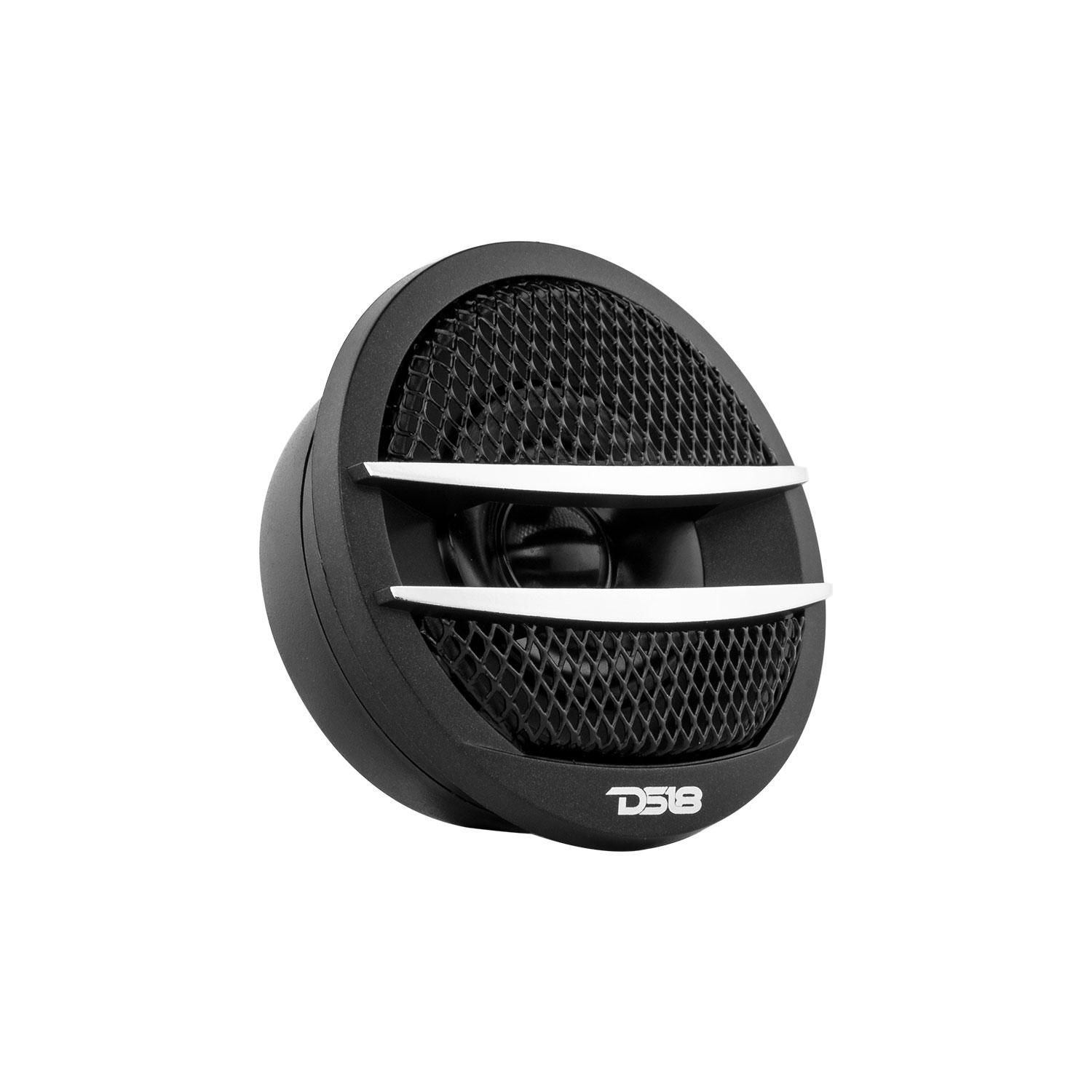 DS18 Silver 1.38in Dome Tweeter 25 Watts 0.5in Pei 4 Ohm Vc
