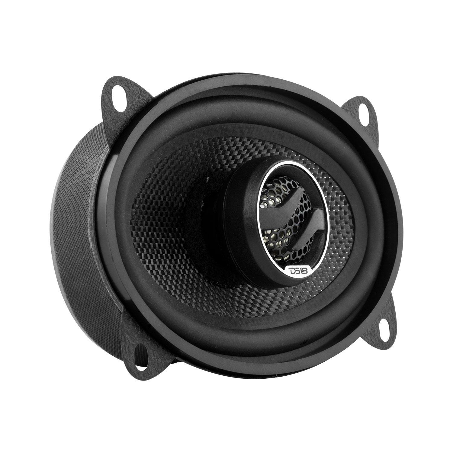 DS18 4 x 6in ZXI 2-Way Coaxial Speakers with Kevlar Cone 60 Watts RMS 4 Ohm