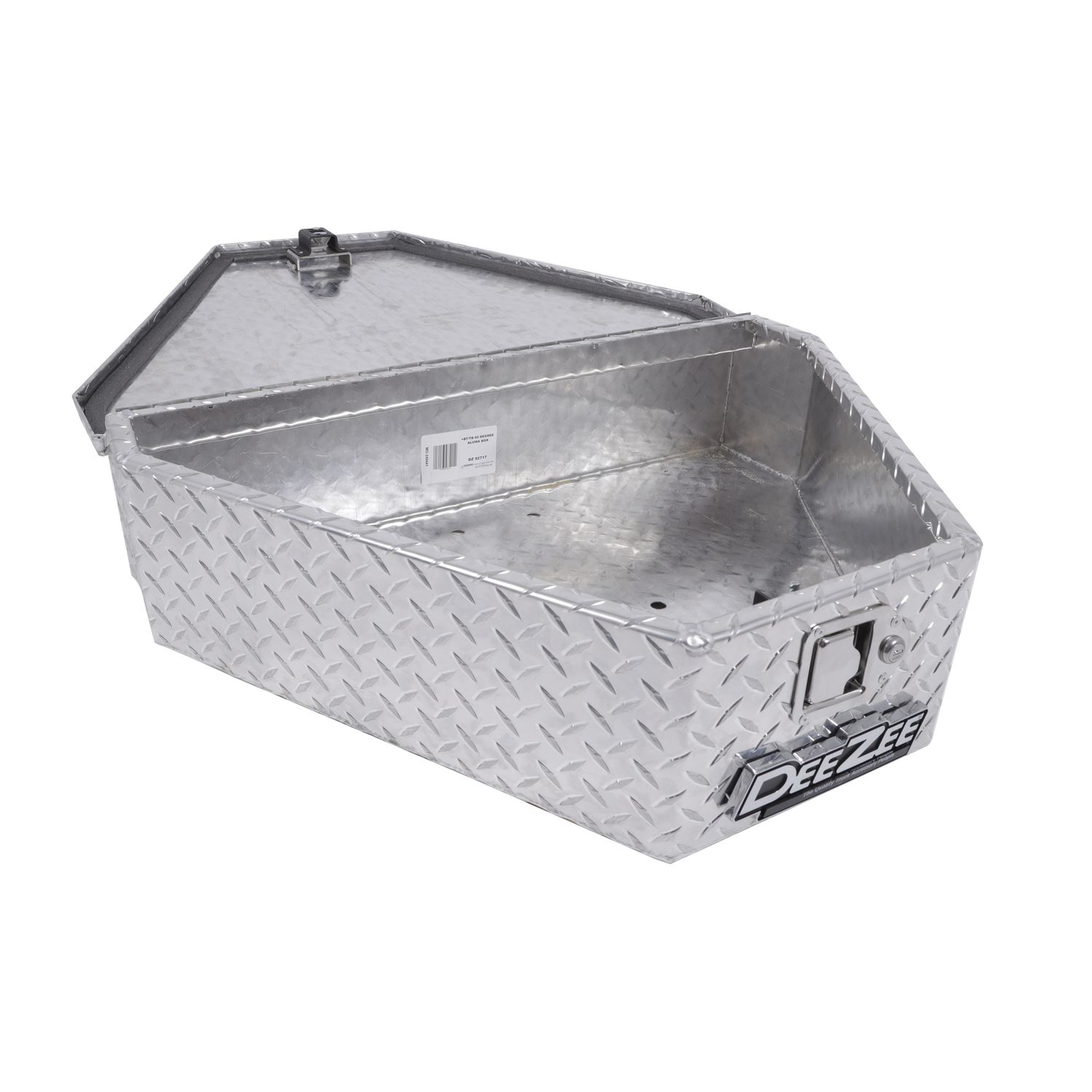 Dee Zee 60 Degree Brite Tread Aluminum Triangle Truck Tool Box