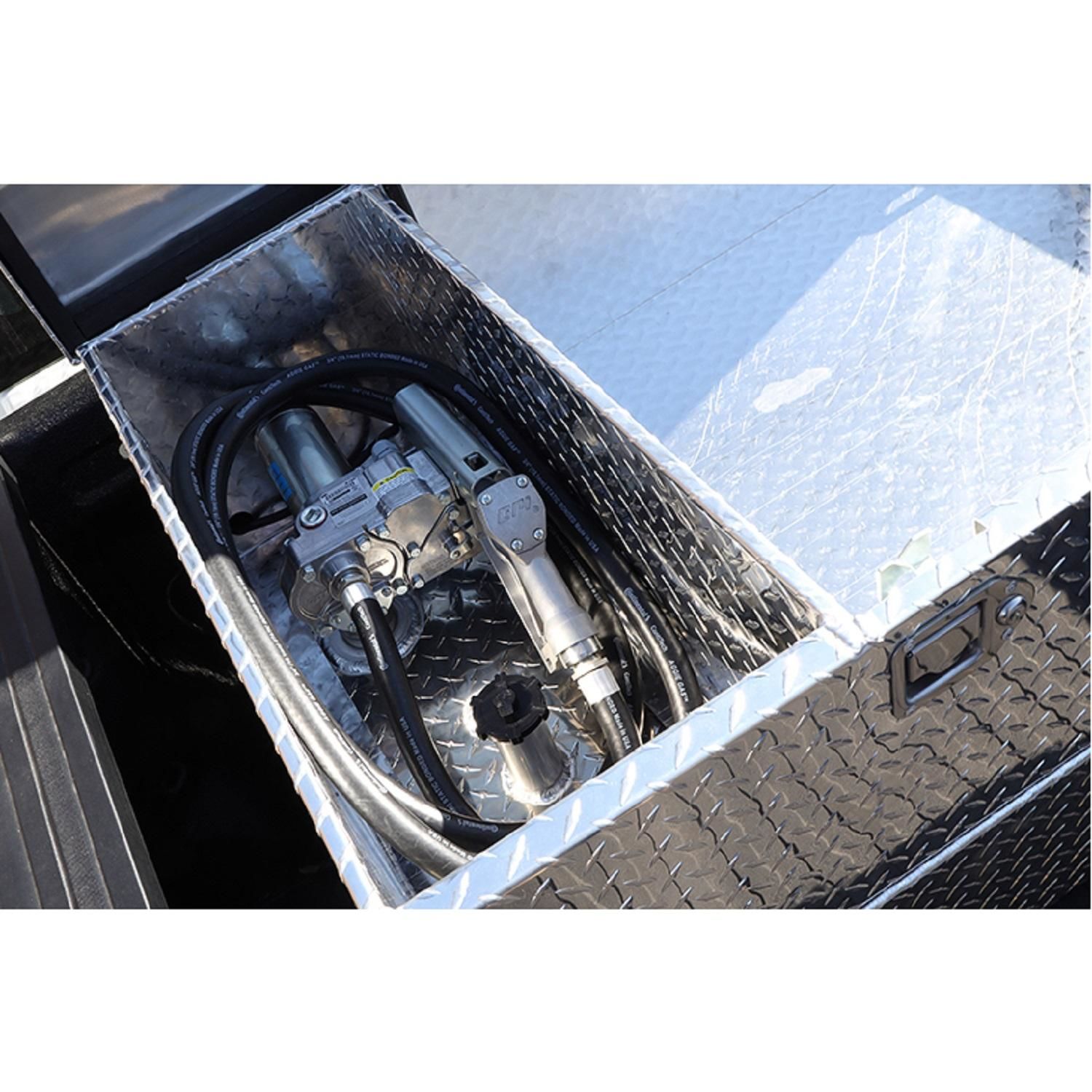 Dee Zee 25.5in x 30in 75 Gallon Brite-Tread Aluminum, Combo Liquid ...