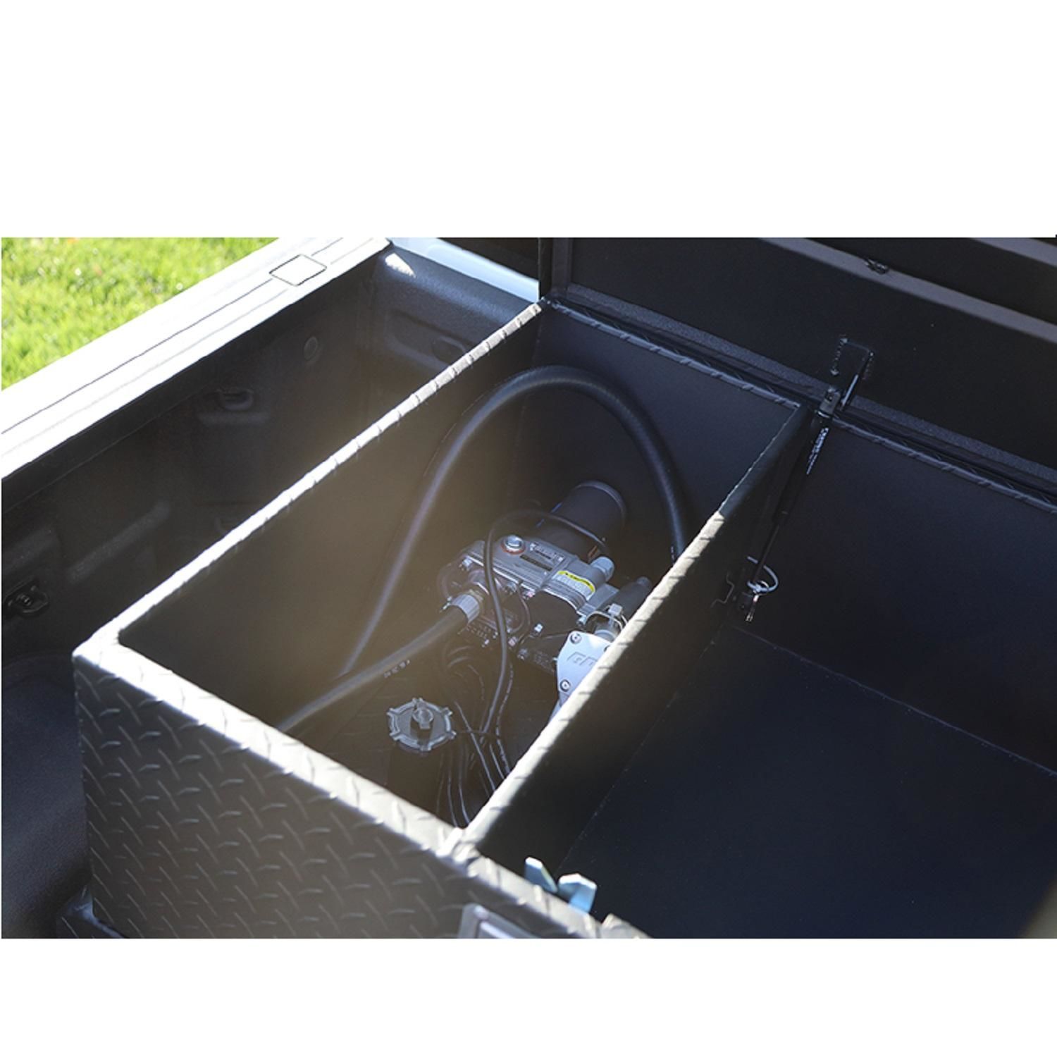 Dee Zee 25.5in x 30in 75 Gallon Brite-Tread Aluminum, Combo Liquid ...