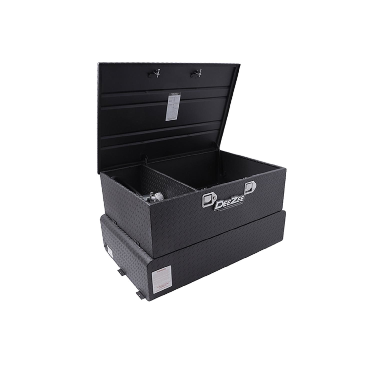 Dee Zee 25.5in x 30in 75 Gallon Brite-Tread Aluminum, Combo Liquid ...