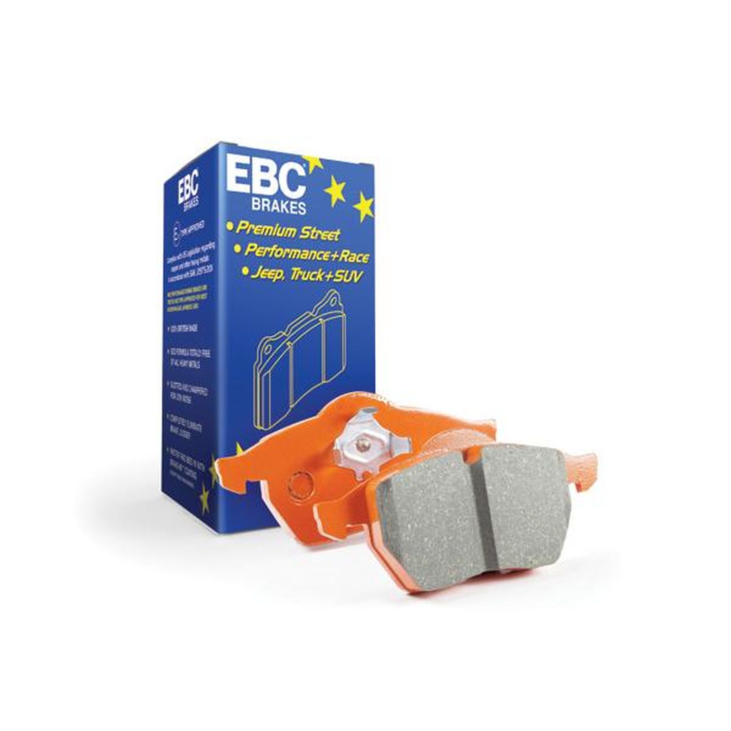 EBC Brakes Organic Disc Brake Pad Set ED91893