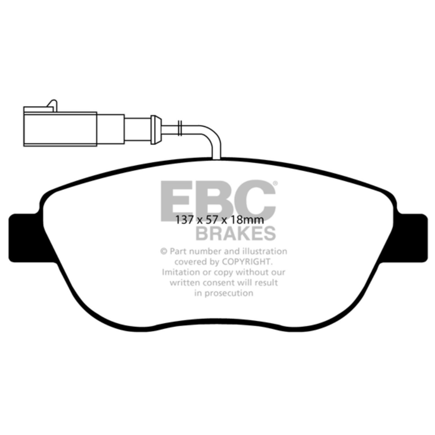 EBC Performance Brake Pads Rotors Kit S10KF1163