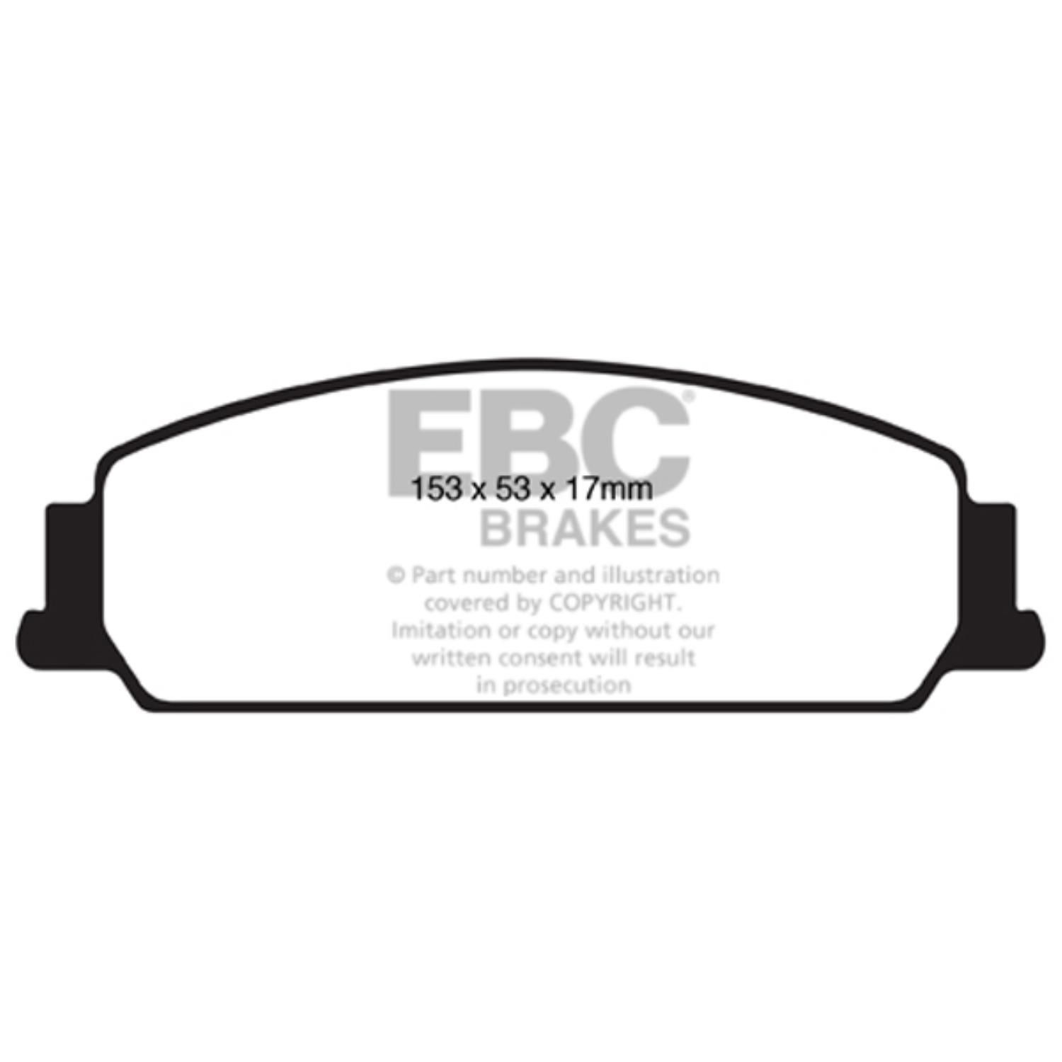 EBC Performance Brake Pads Rotors Kit S6KF1110