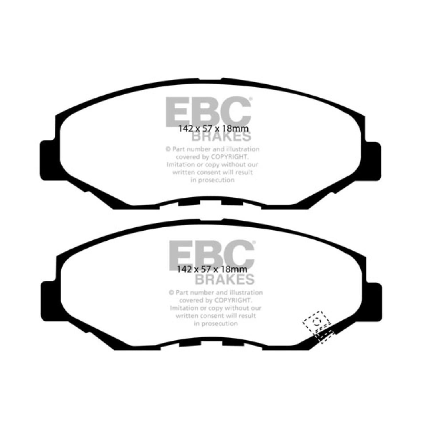 EBC Performance Brake Pads Rotors Kit S9KF1015