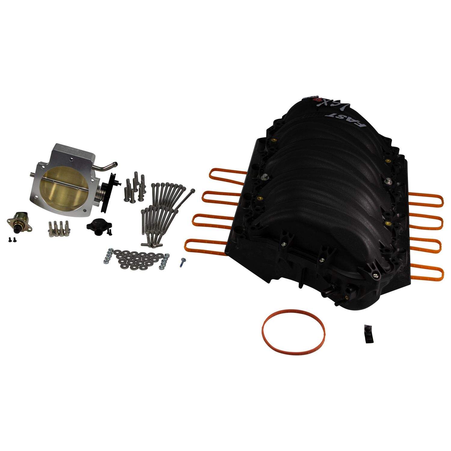 FAST LSXr 102mm LS7 Intake Manifold + 102mm Big Mouth Billet Throttle ...