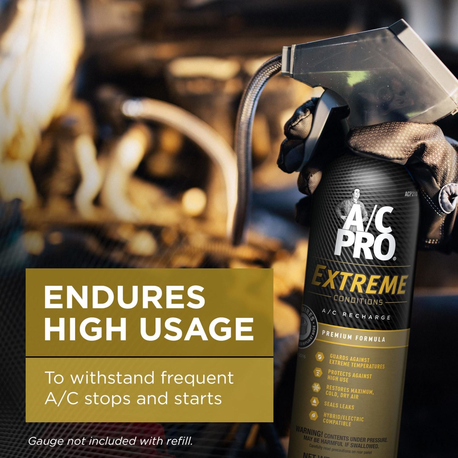 A/C Pro R134a Premium Extreme Refrigerant/Stop Leak 12 oz