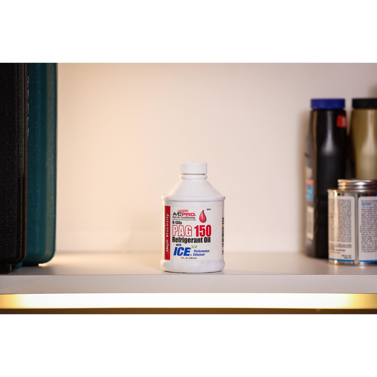 Certified A/C Pro R-134a PAG 150 Refrigerant Oil with Ice 32 8oz