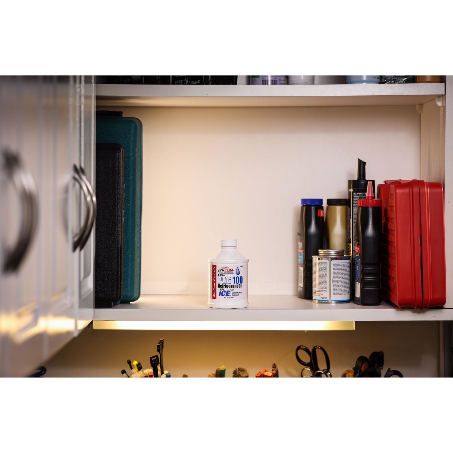 Certified A/C Pro R-134a PAG 100 Refrigerant Oil with Ice 32 8oz