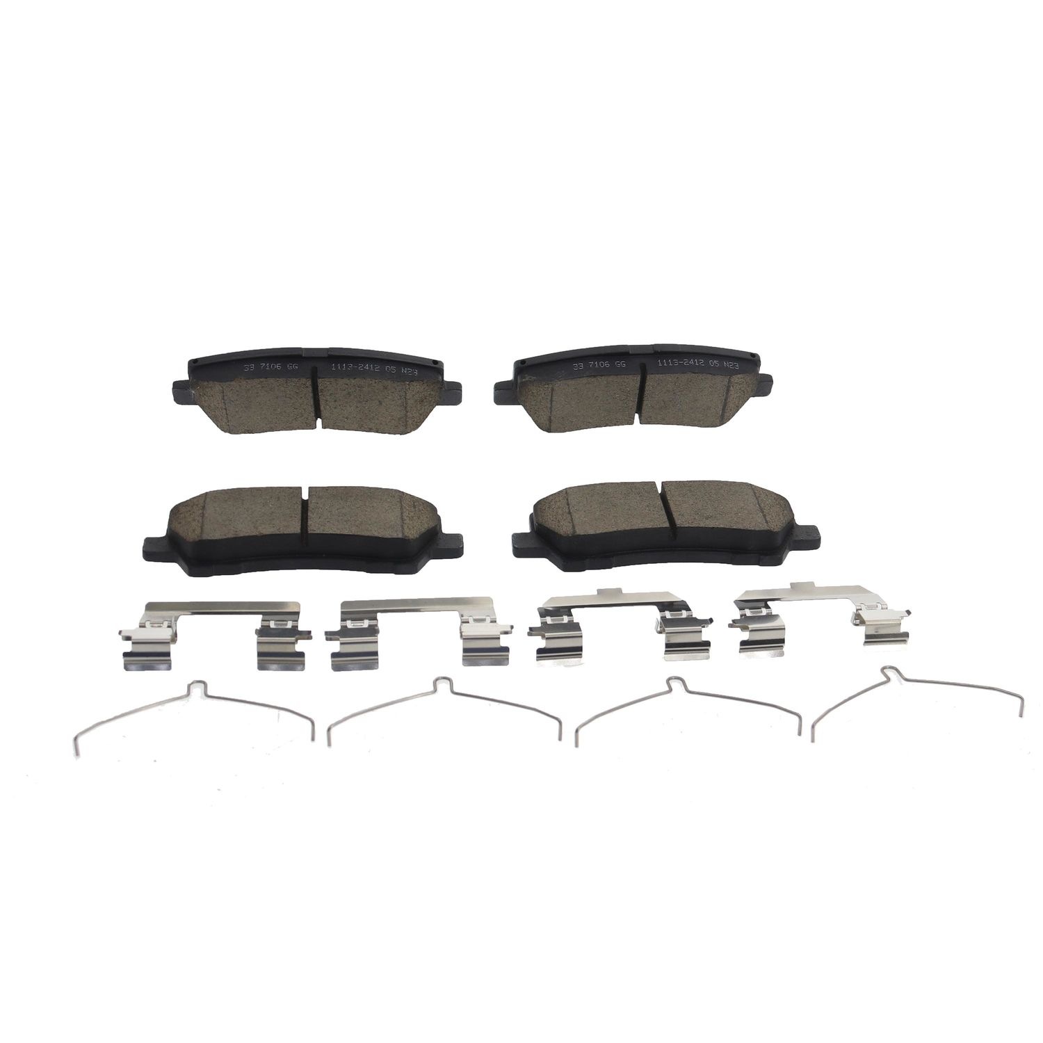 Duralast Ceramic Disc Brake Pad Set D2412