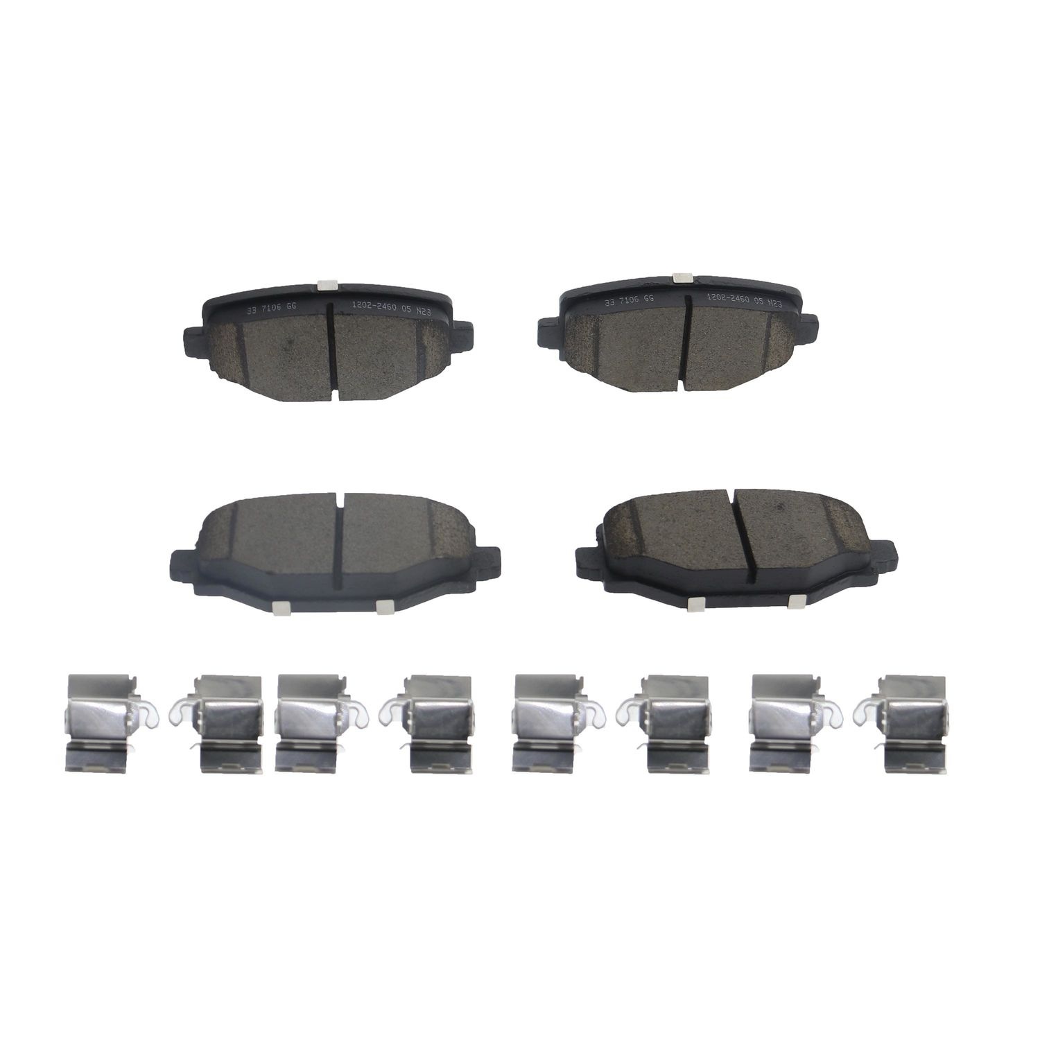 Duralast Ceramic Disc Brake Pad Set D2460