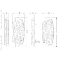 Duralast Gold Ceramic Disc Brake Pad Set DG1284