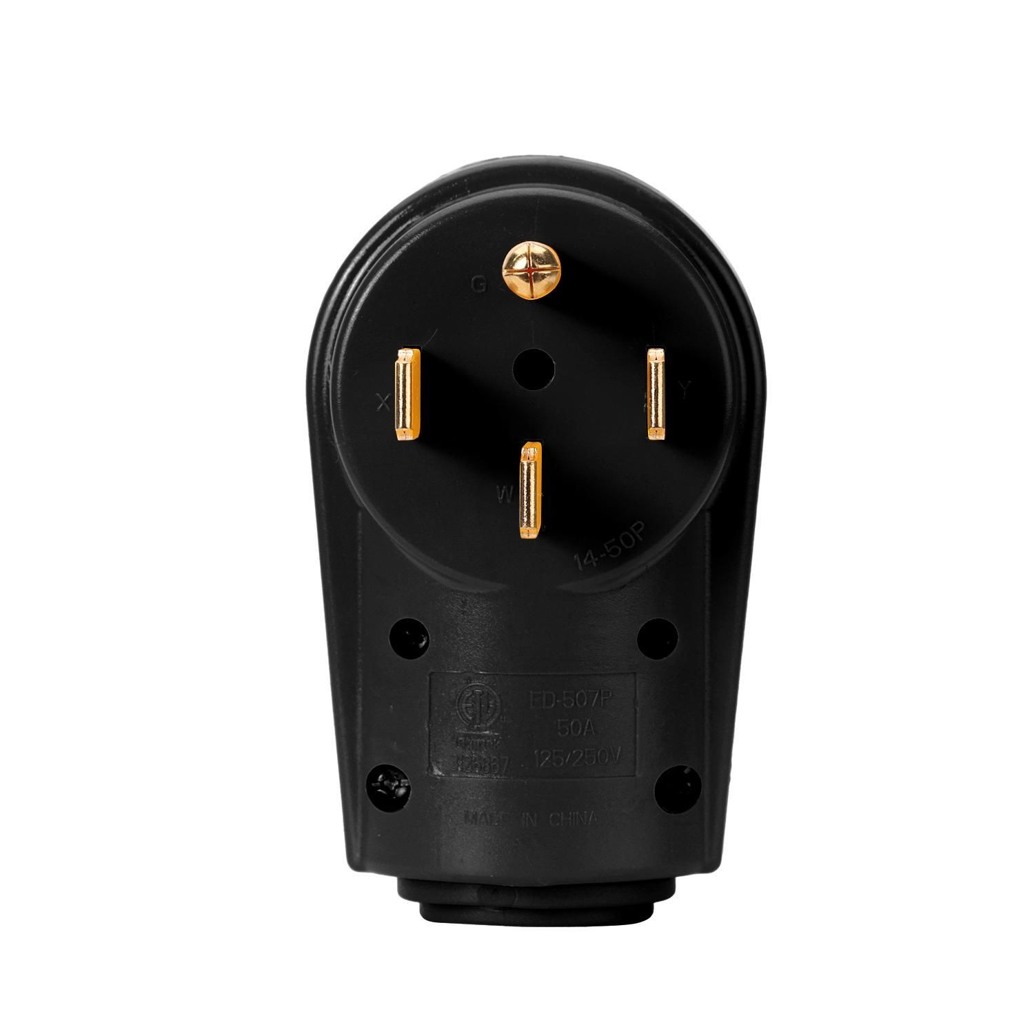Epicord 50 Amp Male Replacement Plug