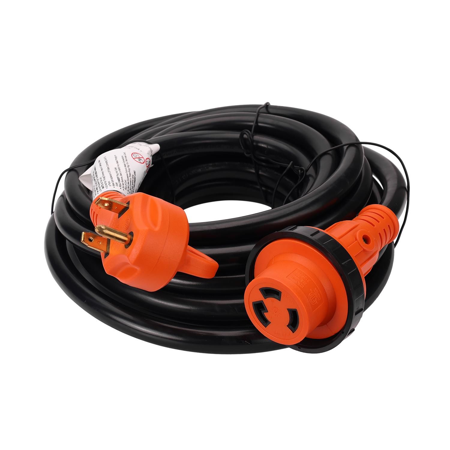 Epicord 30 Amps 25ft RV Cord with Connector Plug with Handles and ...