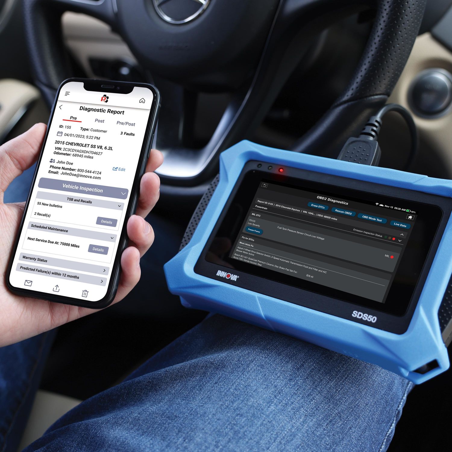 Innova 5in Touchscreen Diagnostic Tablet
