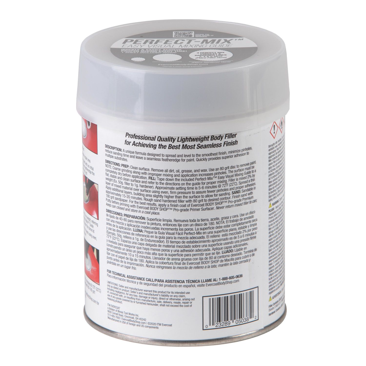 Premium Body Filler 1 Quart