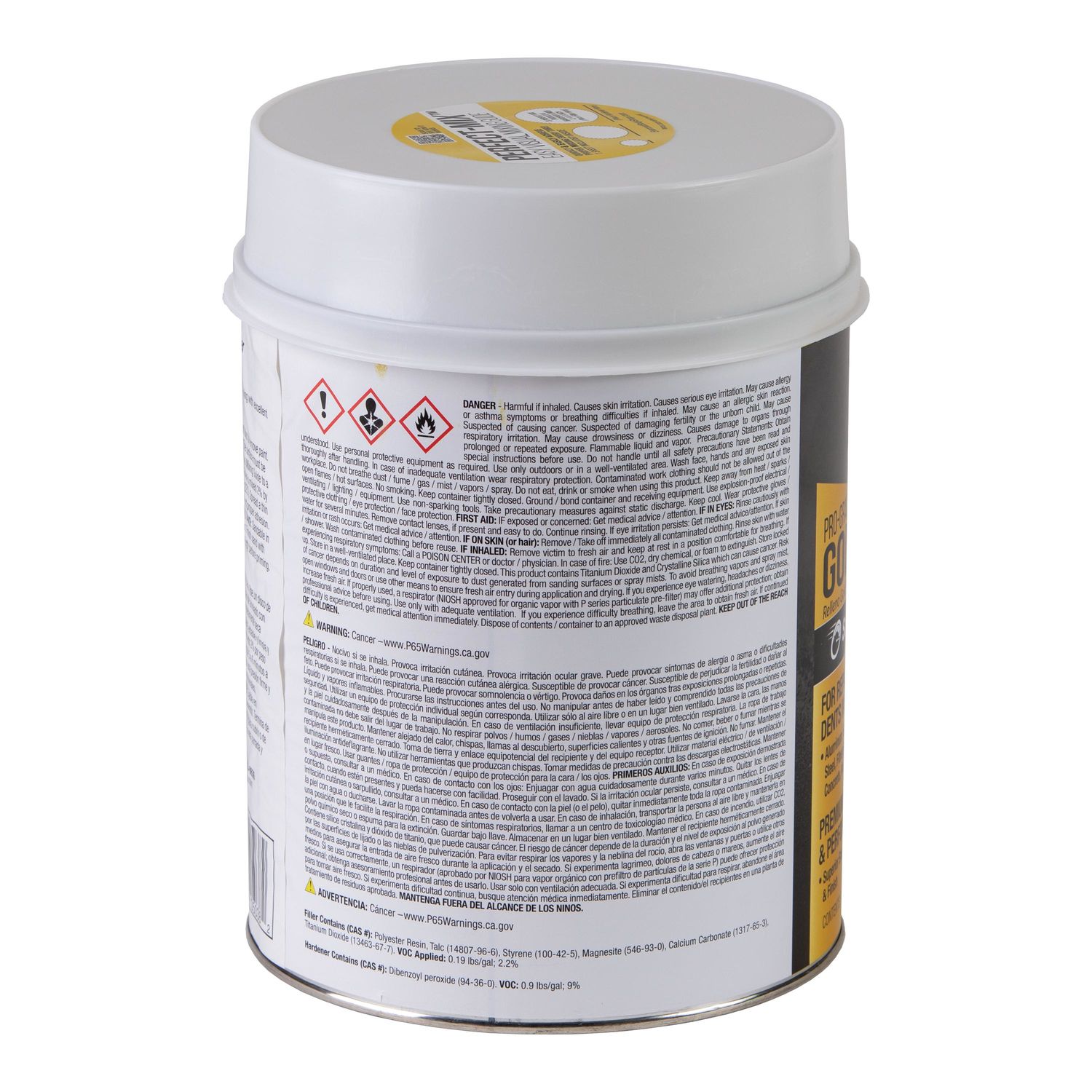 Evercoat Gold Body Filler 1 Gallon