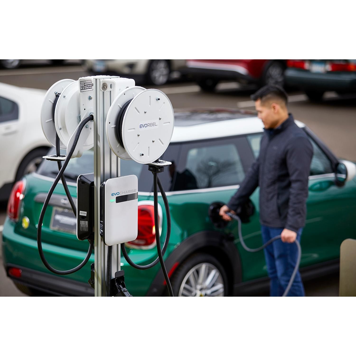 EVOCHARGE 208-240 Volt 20, 30 and 40 Amps, Universal J1772 Plug ...