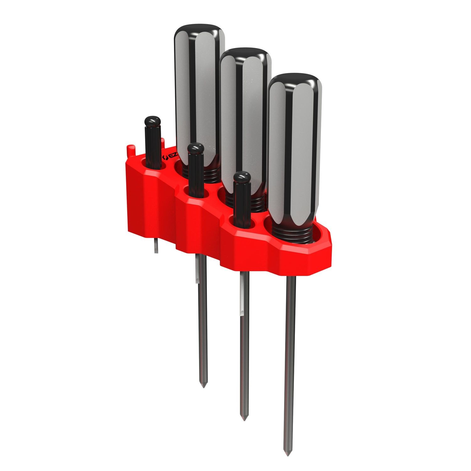 EZRED Peg Board Organization¿9-Slot Screwdriver Holder¿