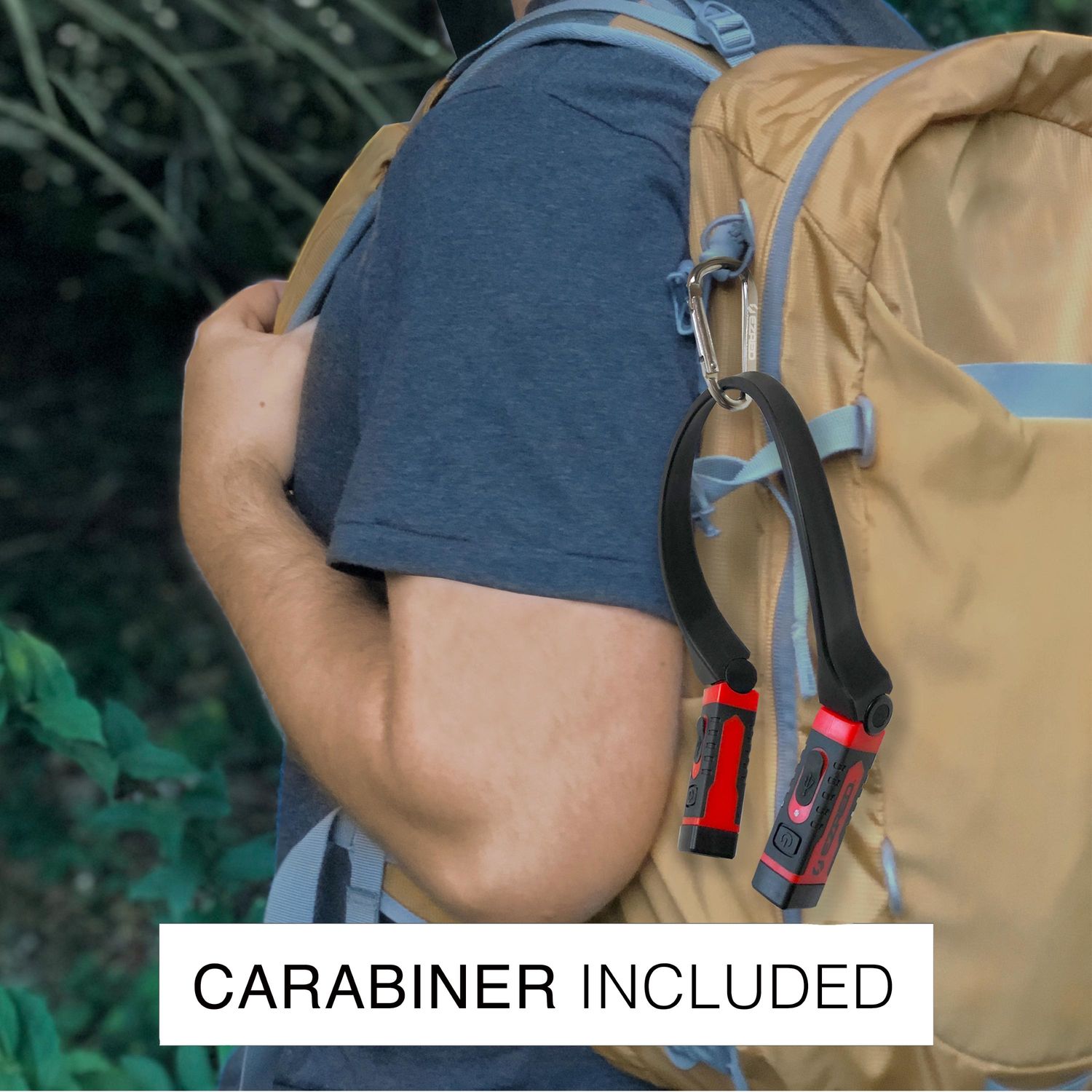 EZ Red 300 Lumens Red Rechargeable LED Neck Light with USB Charge Cord