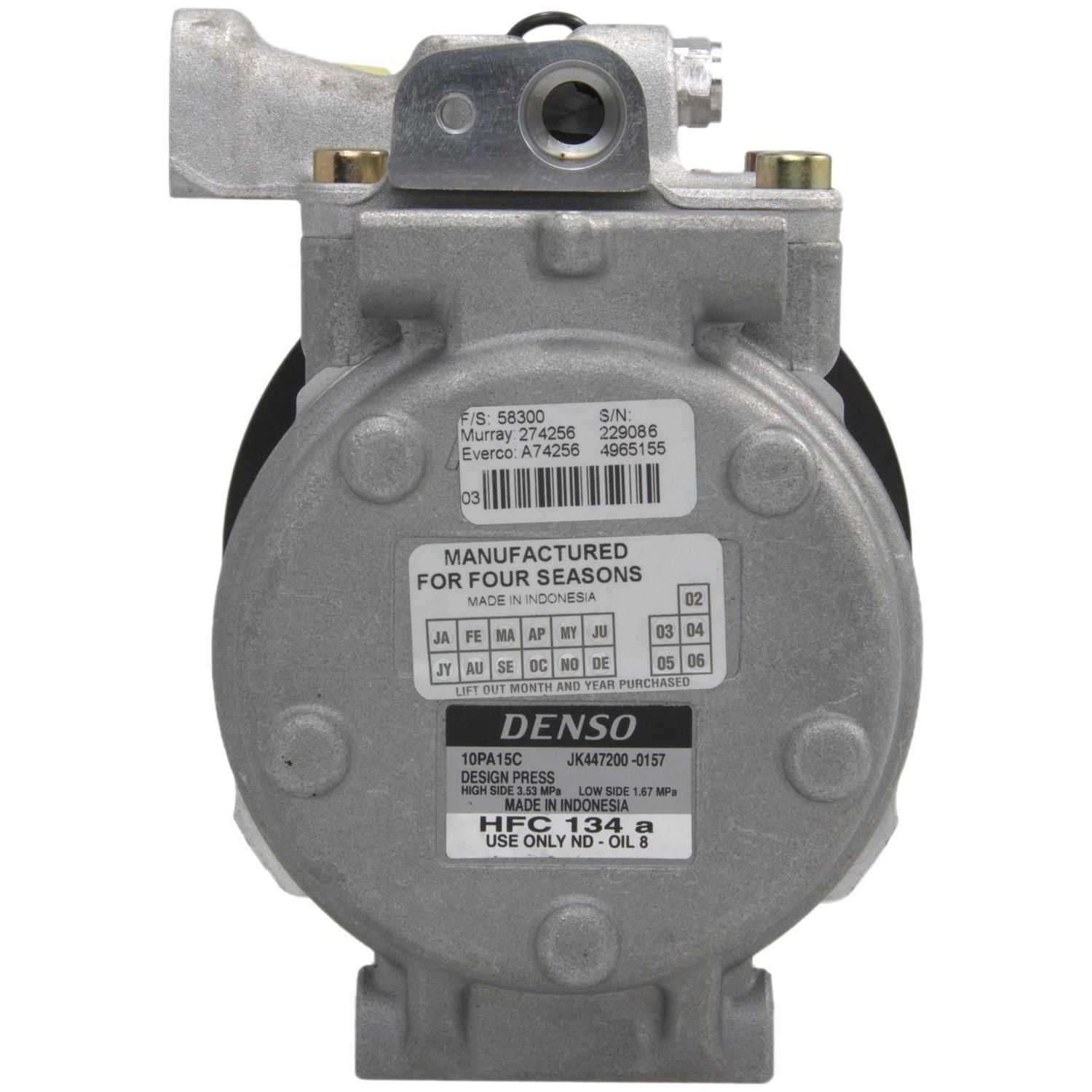 Four Seasons A/C Compressor 58300
