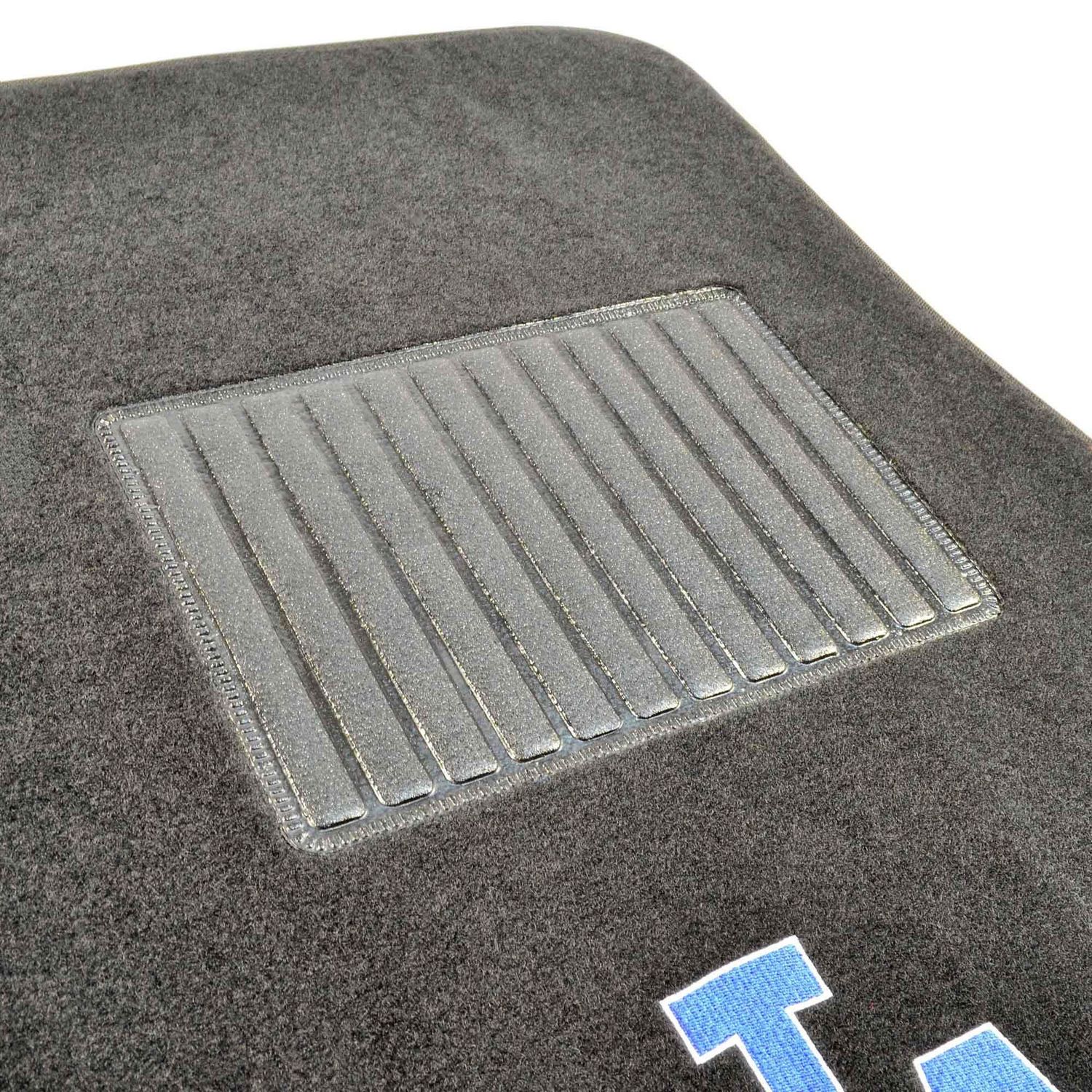 FANMATS Black NFL Universal Floor Mat Set