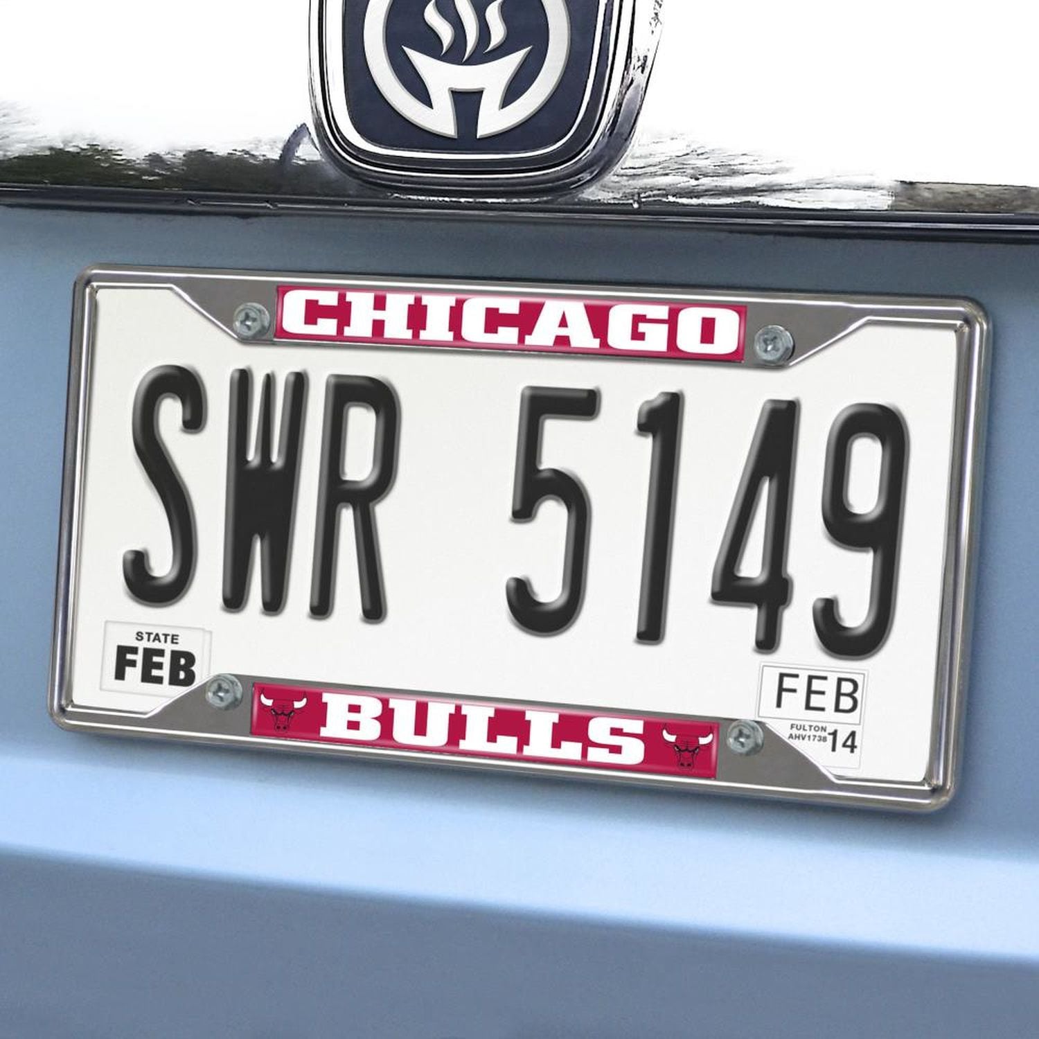 FANMATS Chicago Bulls License Plate Frame