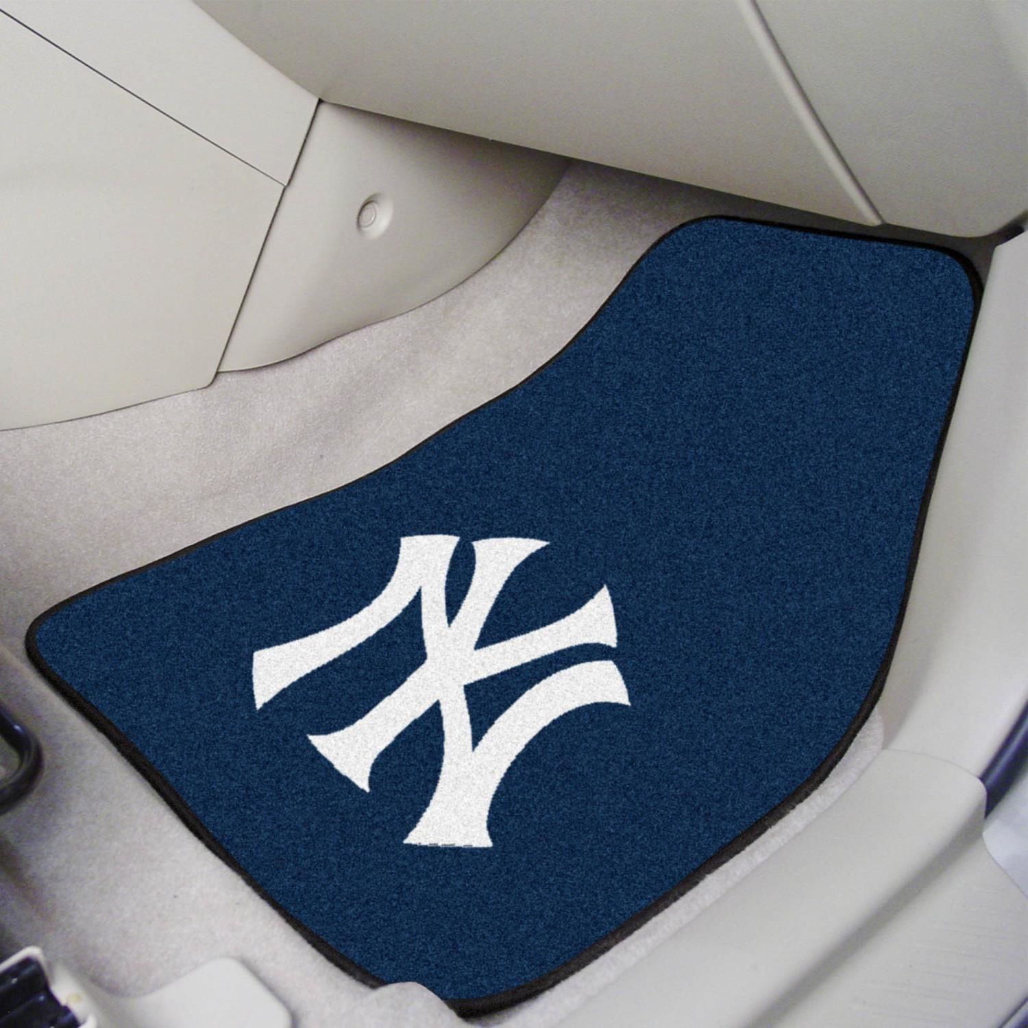 FANMATS New York Yankees Carpet Floor Mat 2 Piece